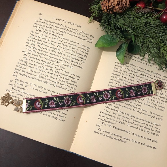 Hand Crafted | Other | Handcrafted Bookmark Created From Ribbon And ...